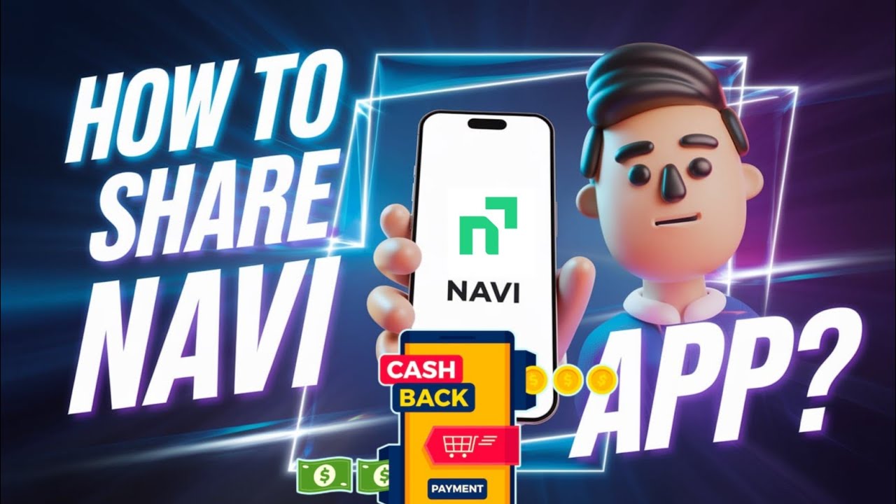 Navi App Ko Share Kaise Kare | Navi App Ko Reffer Kaise Kare | Navi App ...