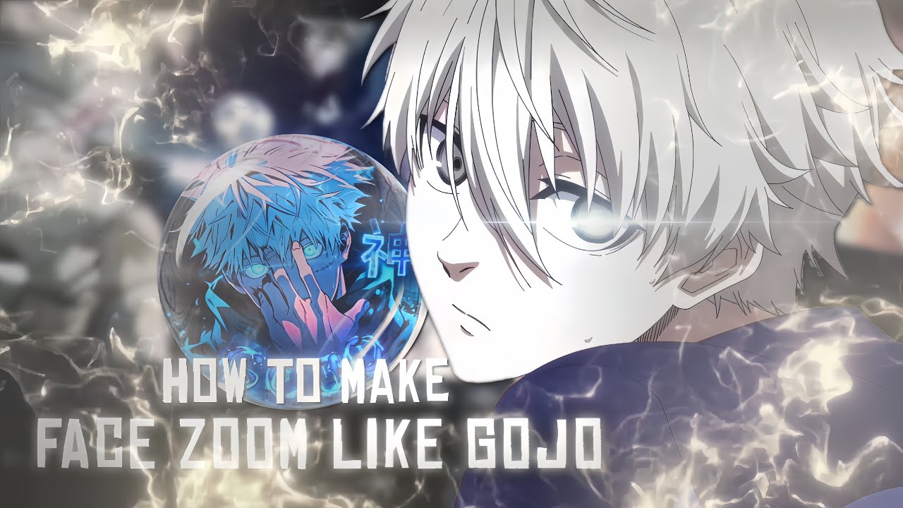 How To Make Face Zoom Like Gojo in Alight Motion || Smooth Face Zoom ...