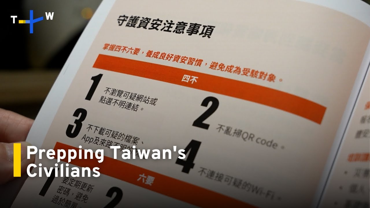 All of Taiwan To Recieve Civil Defense Handbooks Amid China Threat ...