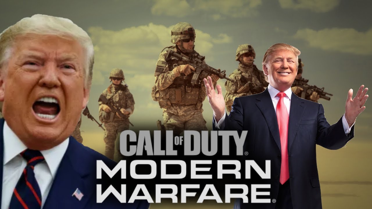 Donald Trump plays Call of Duty: Modern Warfare! - YouTube