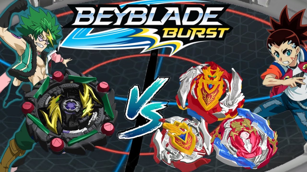 Curse Satomb Vs All Achilles,s Evolutions!! Beyblade Burst Rivals Game ...