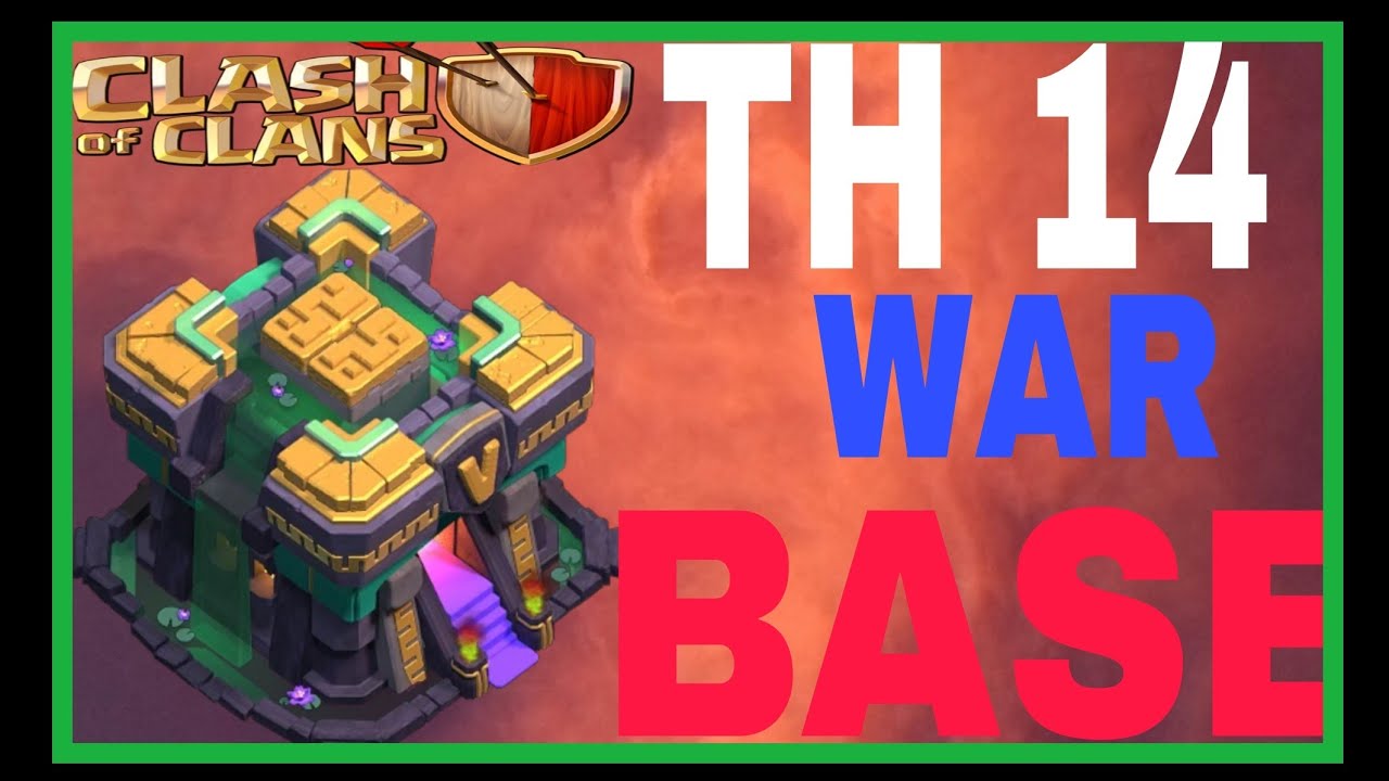 TH14 War Base Designs - Anti 14 Offensive Bases - YouTube