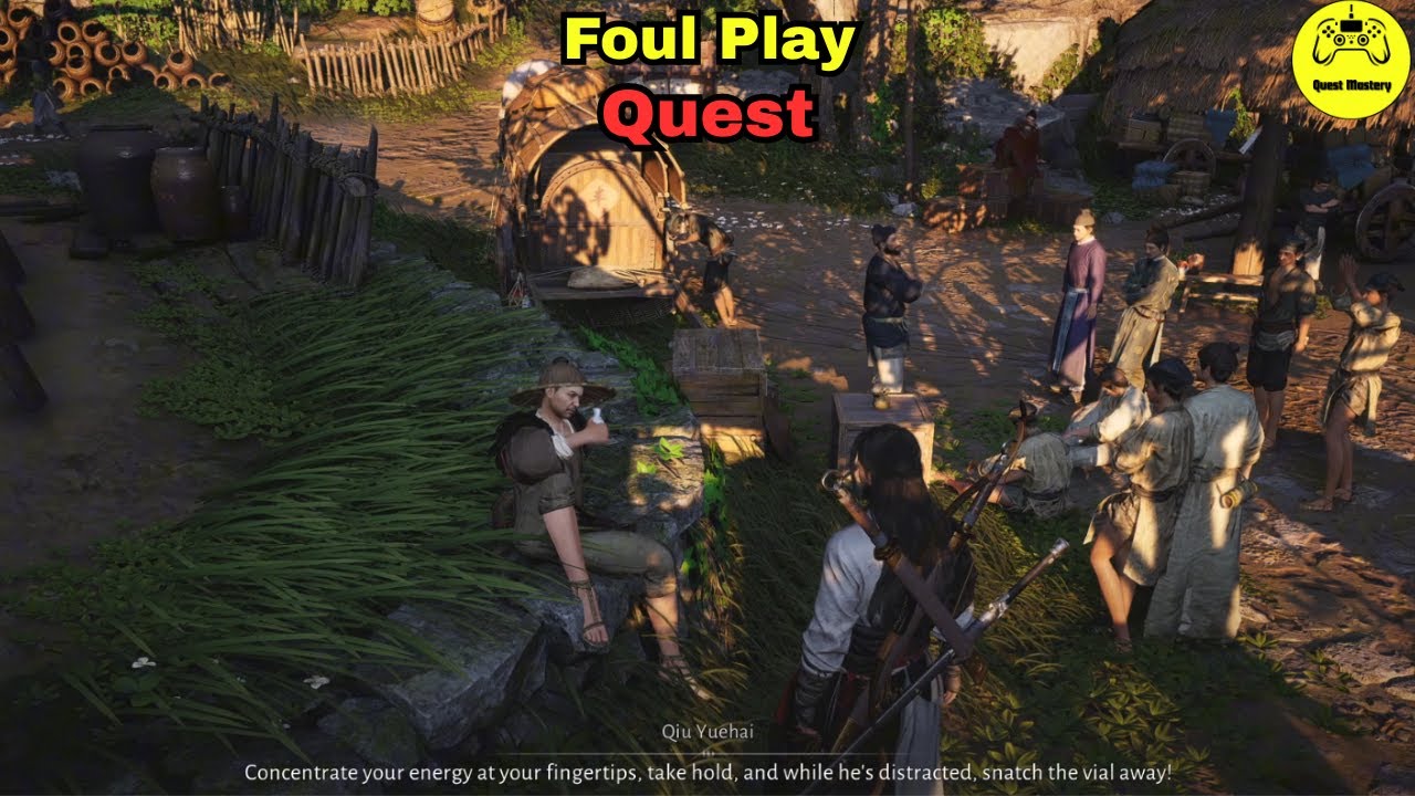 Foul Play Quest Where Winds Meet - YouTube