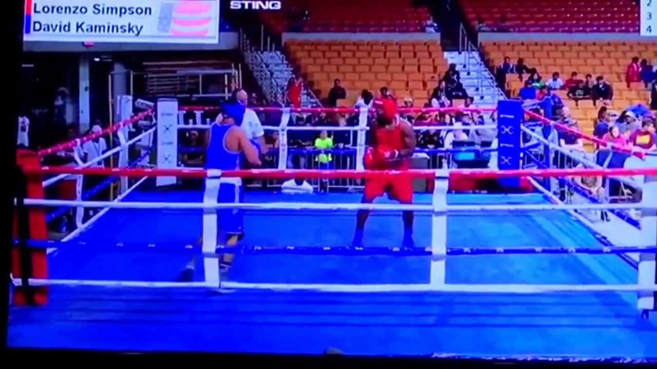 National finals : Lorenzo Simpson vs David Kaminsky - EsNews boxing ...