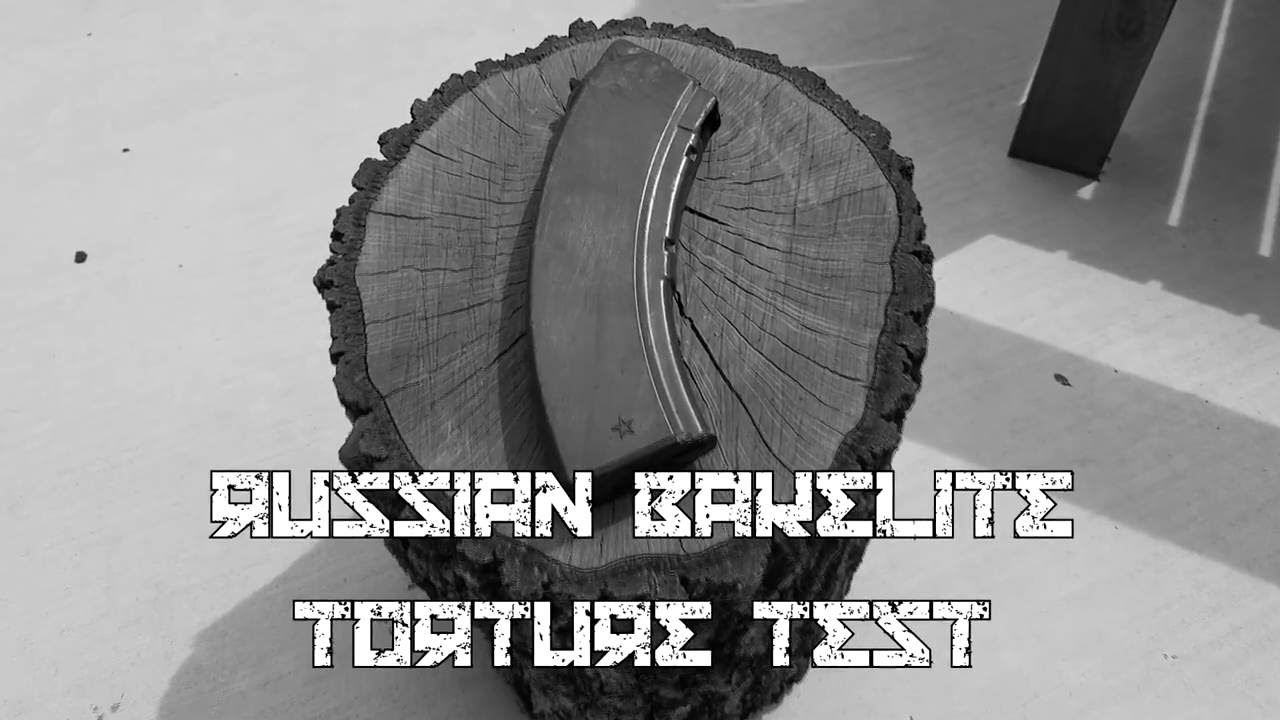 Tula Bakelite Magazine Torture Test (Preview) - YouTube