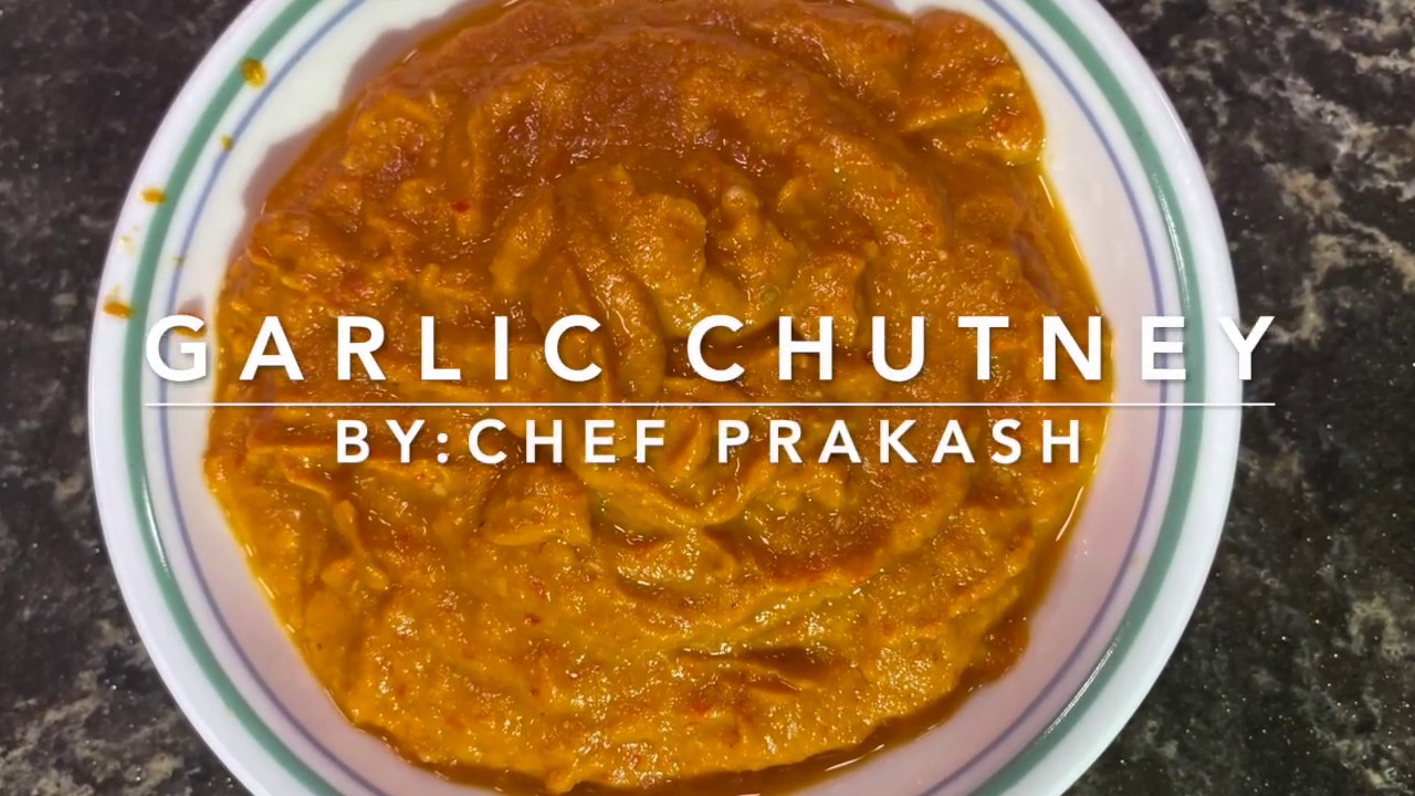 Garlic (Lasun) Chutney - YouTube