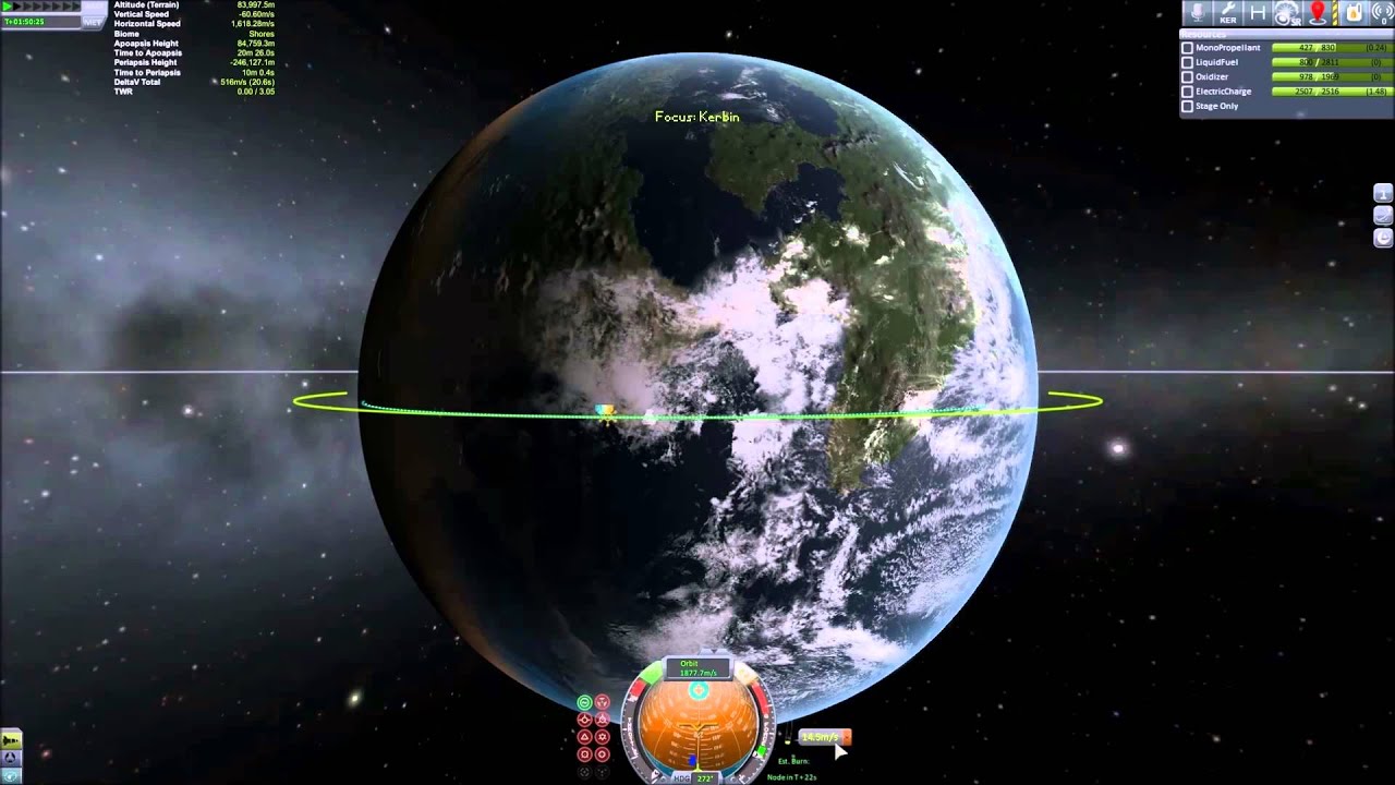 KSP 1.0.2 - Atlas Orbital Shuttle System - Array Adaptors and Escape ...