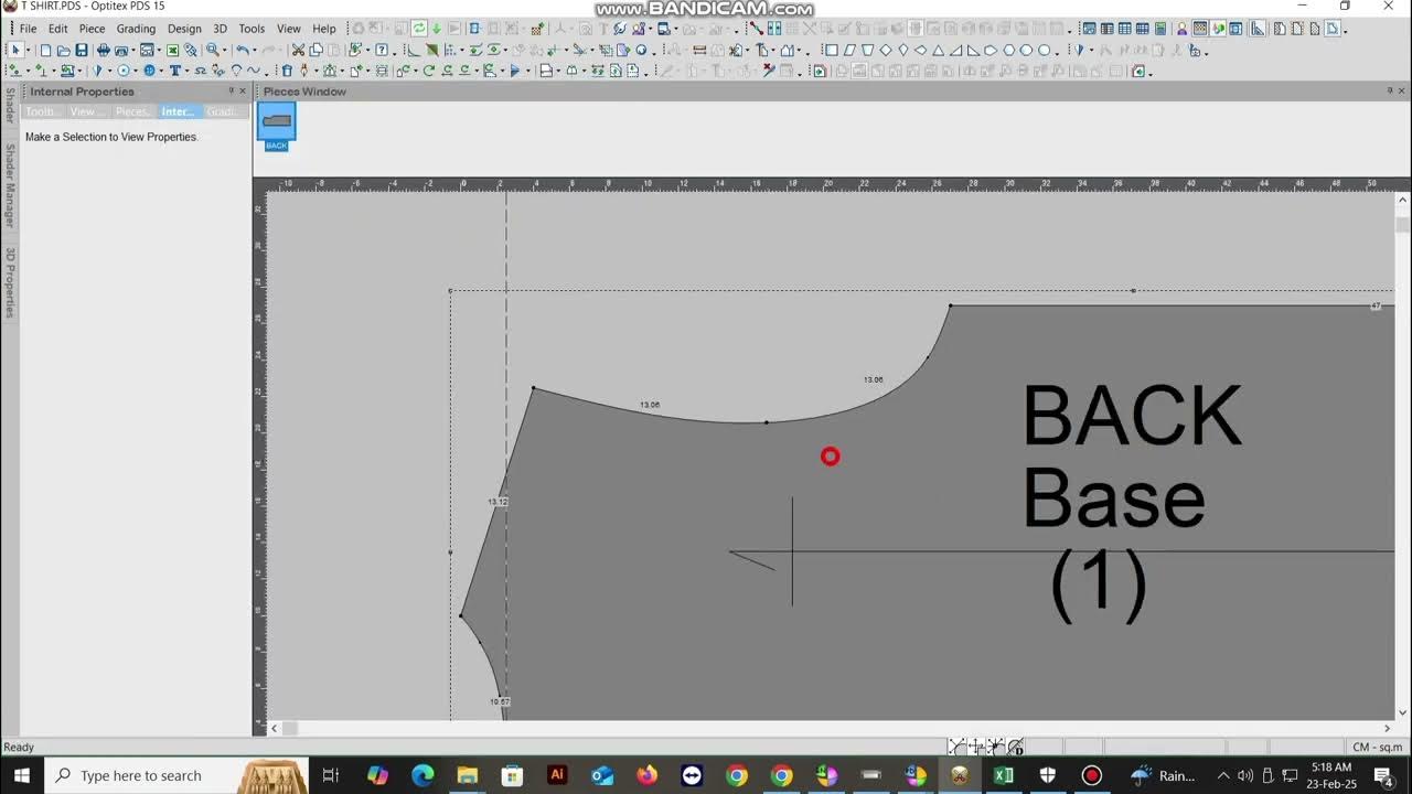 Optitex pattern making How to Make Optitex Pattern | Basic T-Shirt Pattern - YouTube