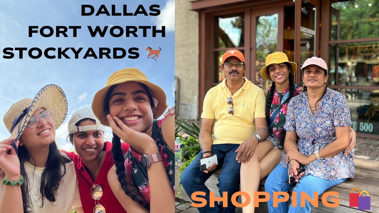 Walmart Shopping 🛍️ | Dallas Fort Worth Stockyards 🐎 | Fun with family ...