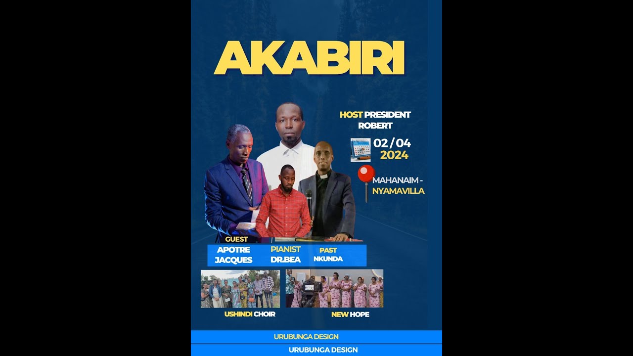 LIVE JOSEPH 1TV\\ AKABI WITH APOSTLE JAQUES AND PASTOR NKUNDA AND ...