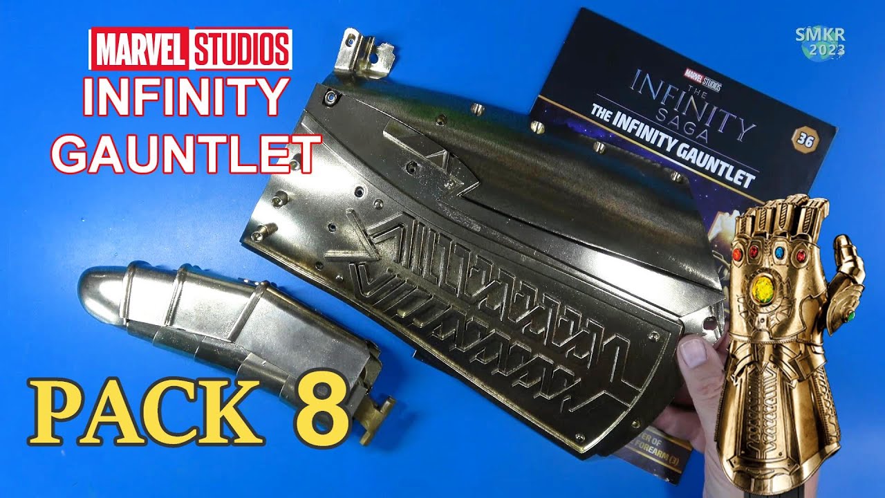 Build the Thanos Infinity War Gauntlet Stages 32-36 By FanHome | ASMR ...