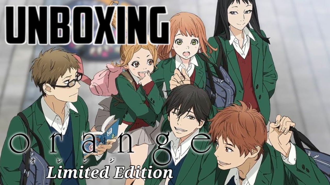 Unboxing Orange The Complete Series Limited Edition - YouTube