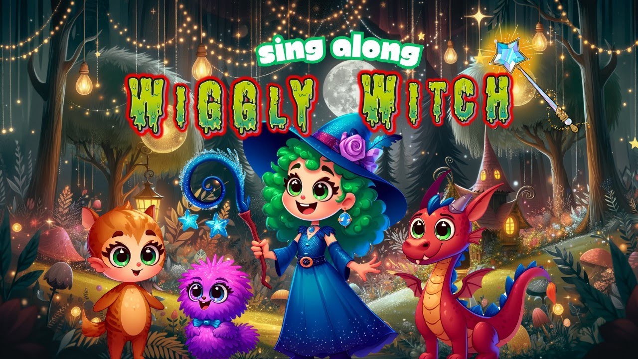 🧙‍♀️ Wiggly Witch's Wobbly Wand | Fun Kids Song 🧙‍♀️ - YouTube