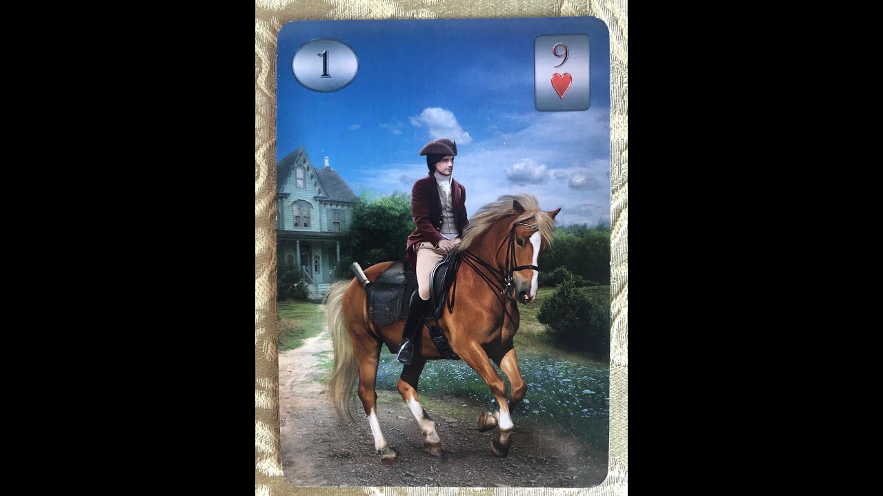 Lenormand Lesson Card No. 1 Rider - YouTube
