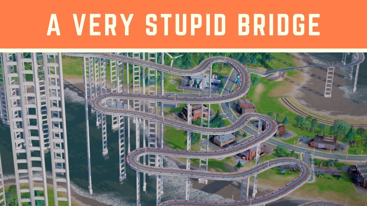 A Very Stupid Bridge - SimCity 2013 - YouTube