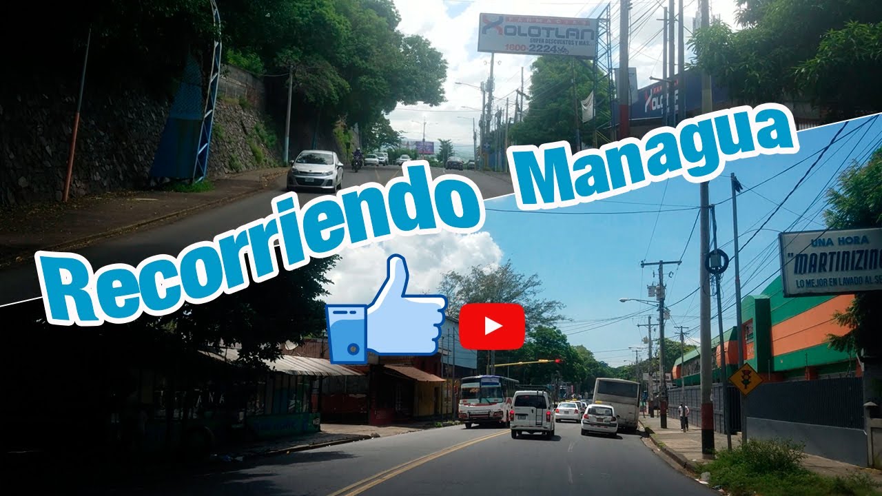 Managua Nicaragua Pista Mi Redendor I Plaza Inter - YouTube