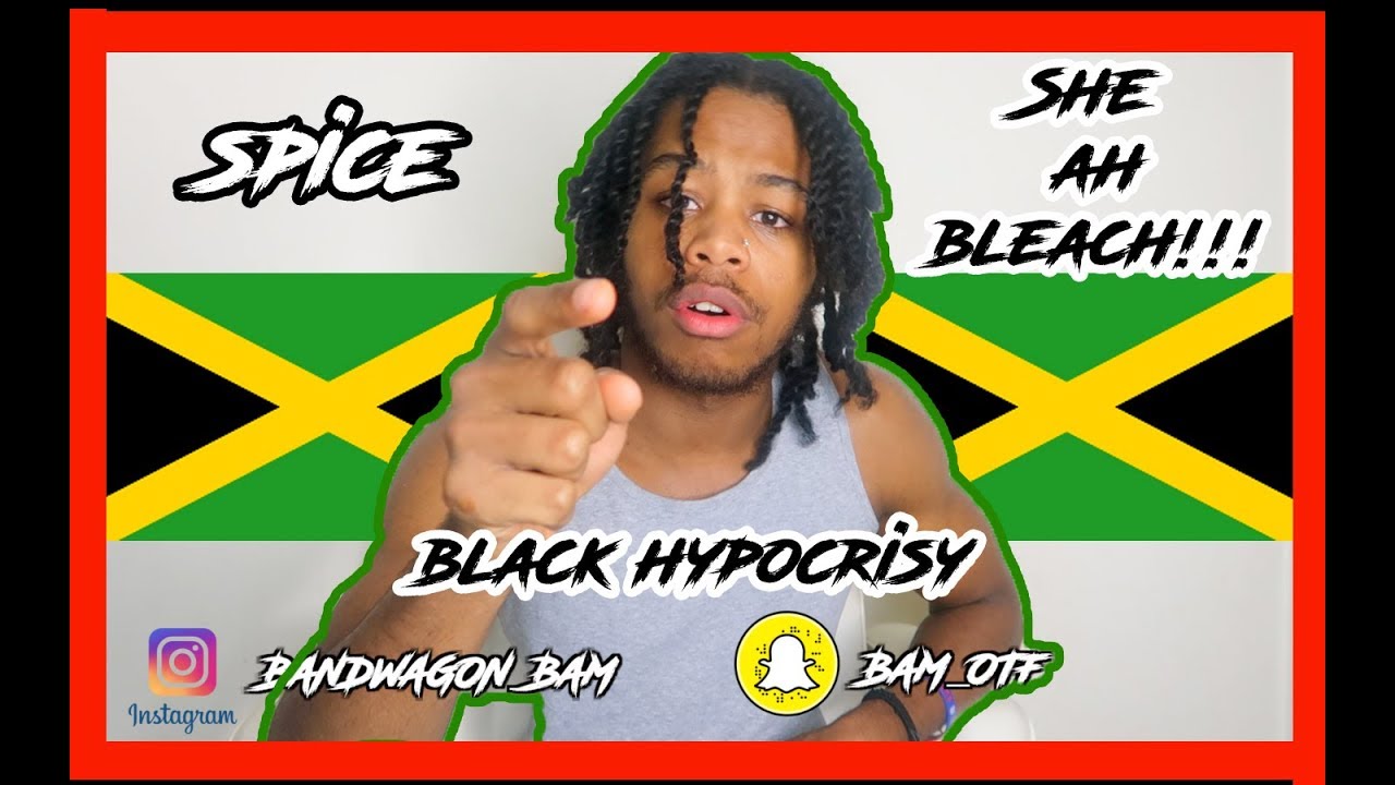 SHE BLEACHED! Spice - Black Hypocrisy (Music Video) REACTION - YouTube