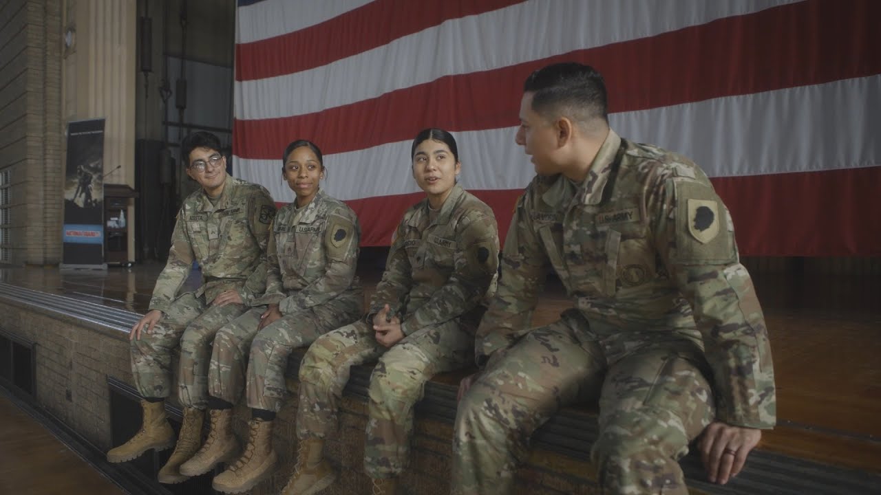 Have a Full-Time Civilian Job in the National Guard - YouTube