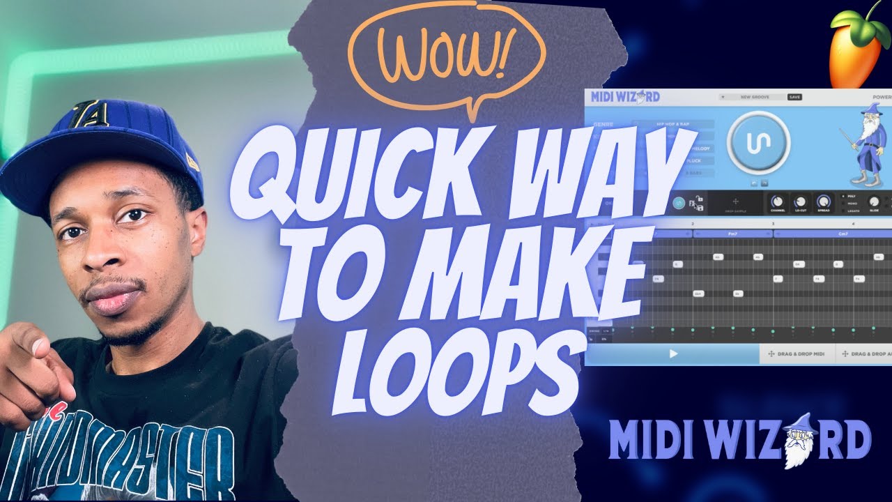 Making Quick Loops with a Midi Generator | Unison Midi Wizard 2.0 - YouTube