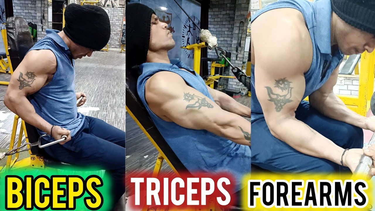 Advanced Full Arms Workout | Biceps Workout | Triceps Workout ...