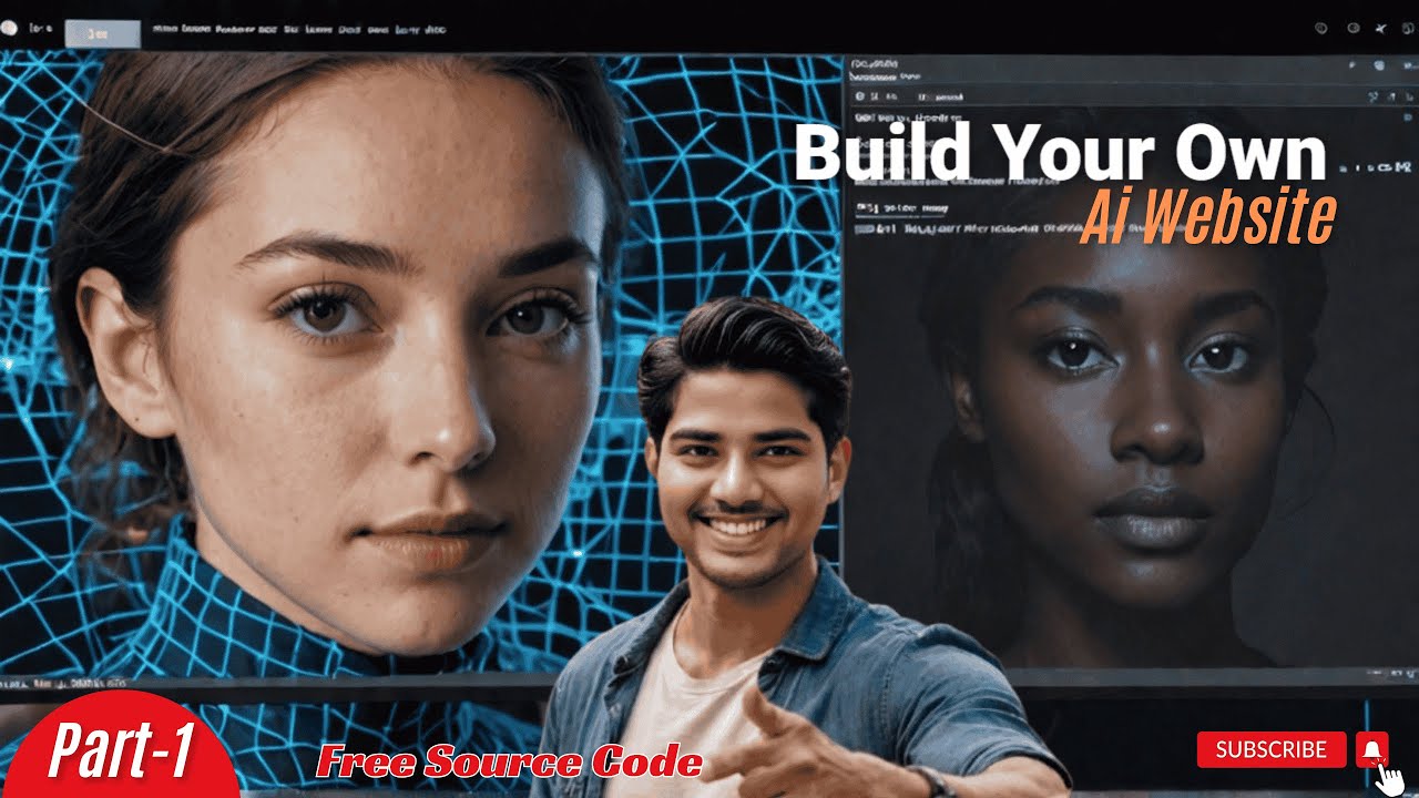 Create YOUR Own Ai Image Generator Website With Free Source Code | Earn ...