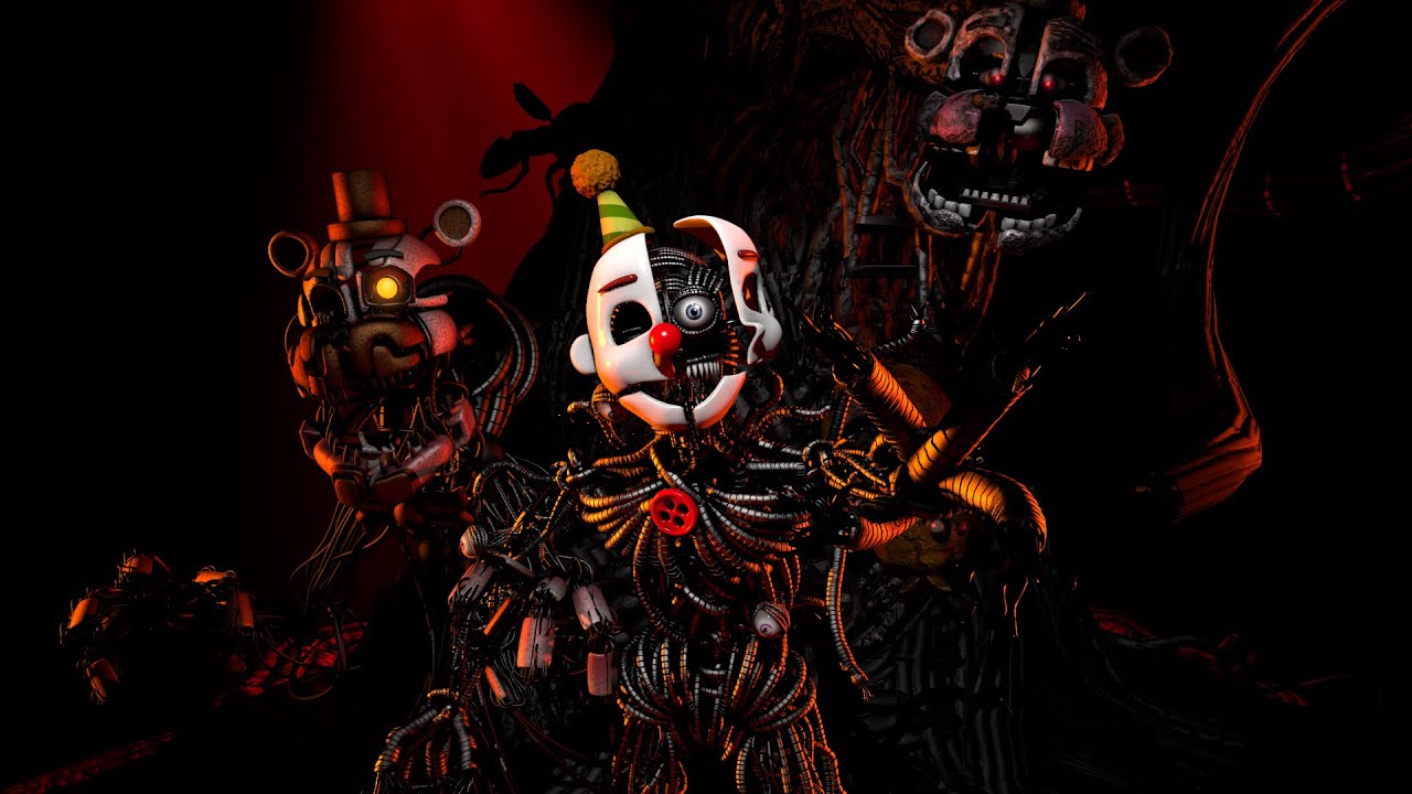 FNaF Ennard Generations | Speed Art (sfm) - YouTube