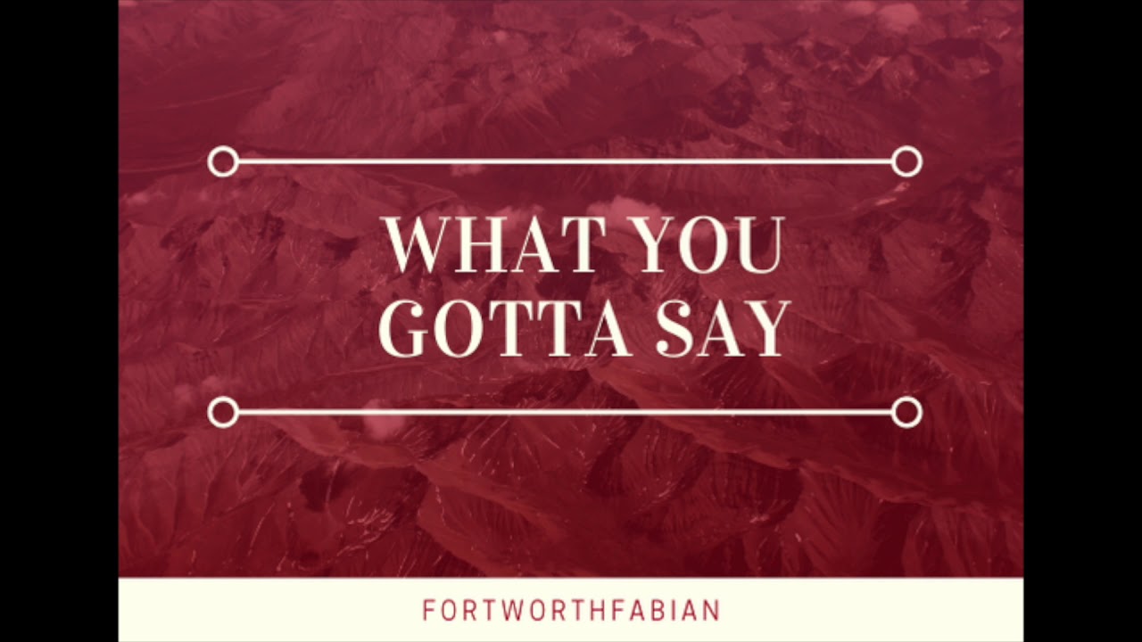 What Yo Gotta Say (Official Audio) Prod. By Level - YouTube
