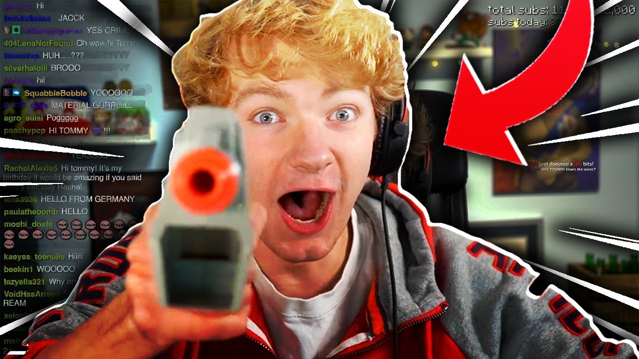 Tommyinnit REVEALS HIS NEW BETTER VLOG GUN! - YouTube