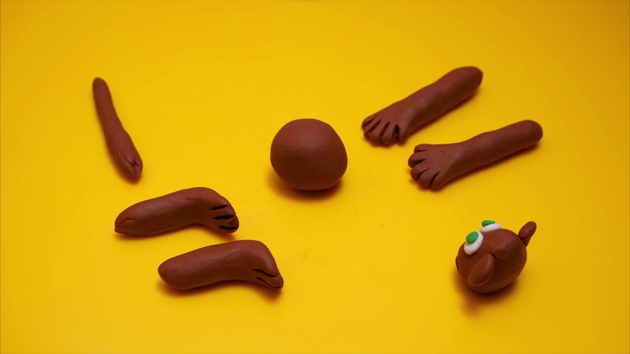 Веселый пластилин.Обезьянка/Cheerful plasticine. Monkey - YouTube