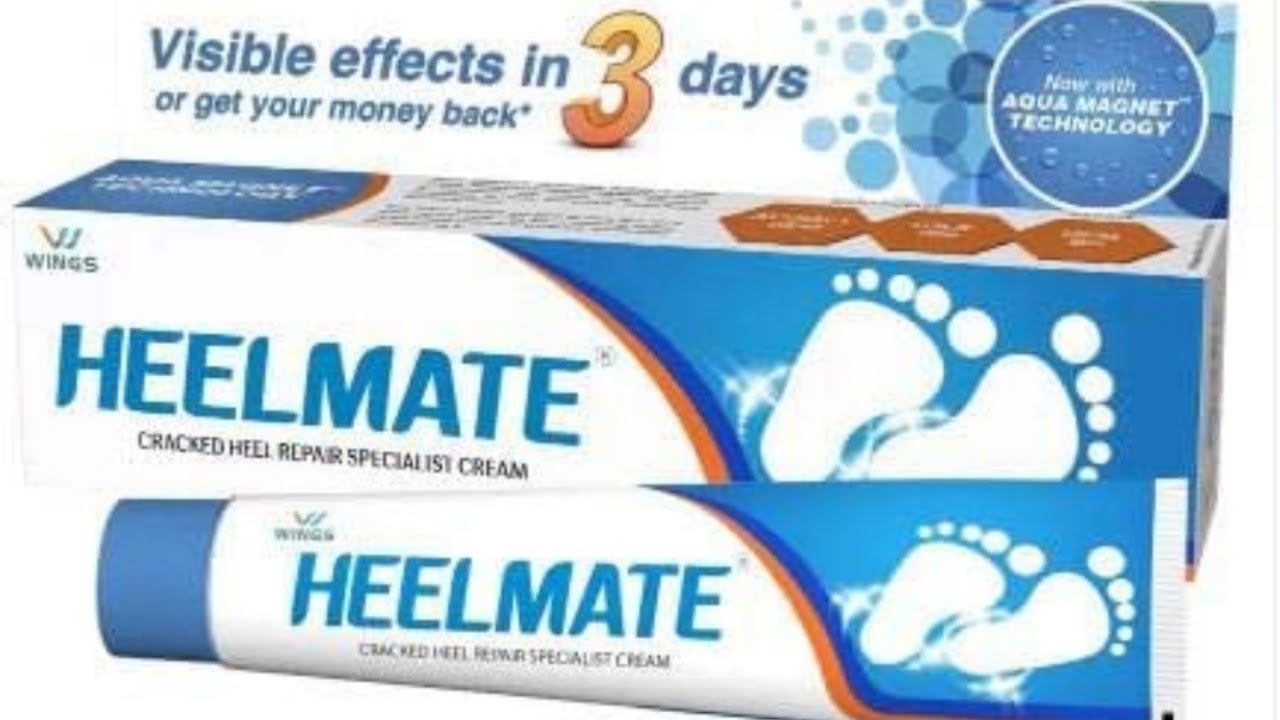 Heelmate for cracked foot - YouTube