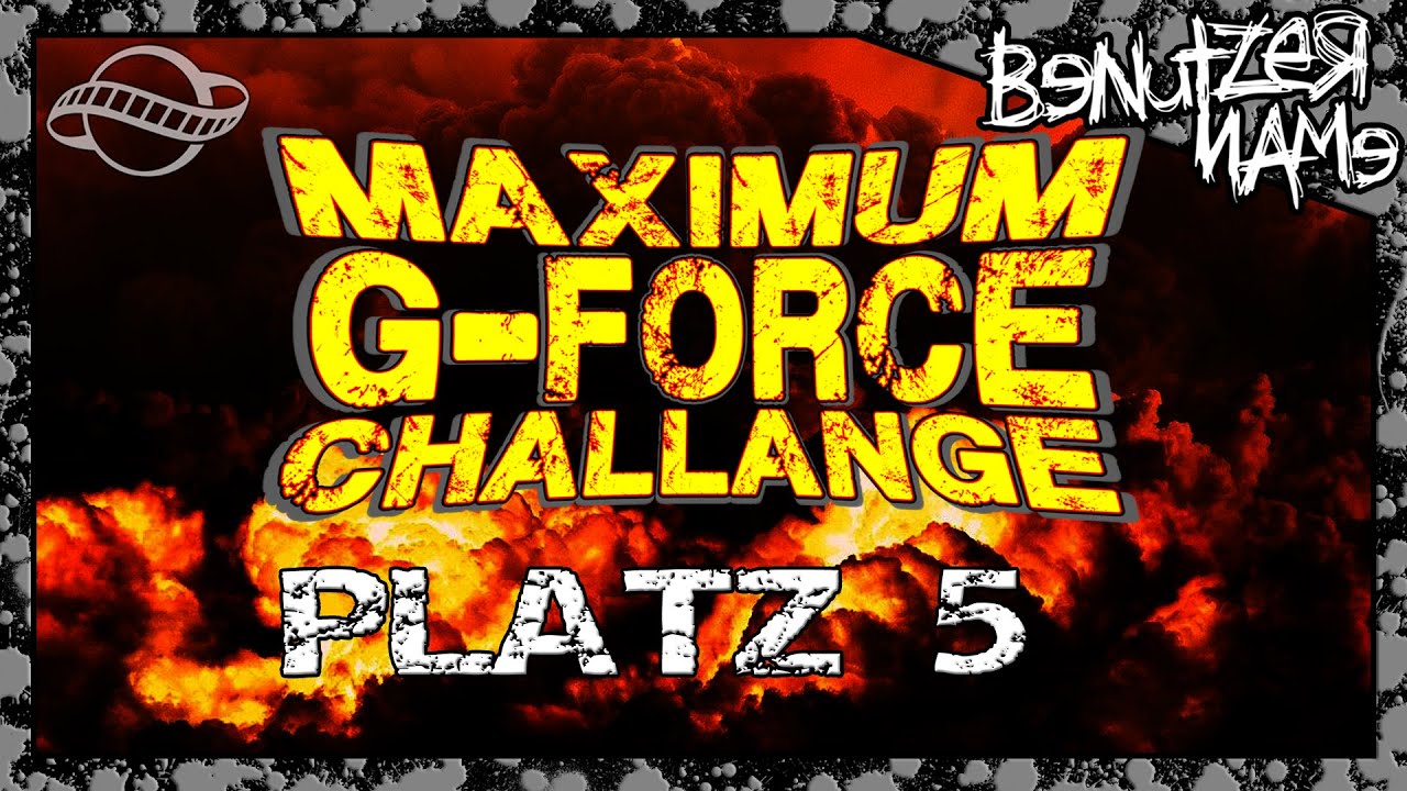 MAXIMUM G-FORCE CHALLANGE | Platz 5 | Planet Coaster | Wettbewerb | deutsch | Letsplay - YouTube