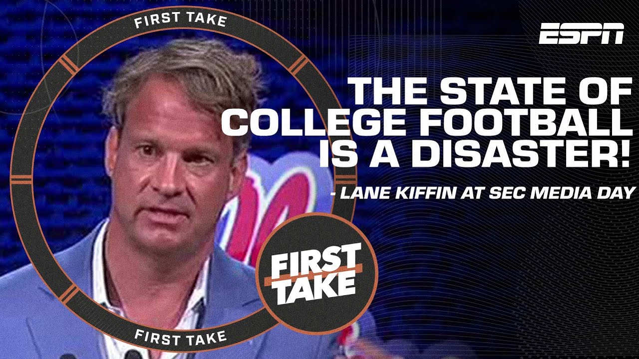 'A DISASTER!' - Lane Kiffin GOES OFF on the state of college football 😲 ...