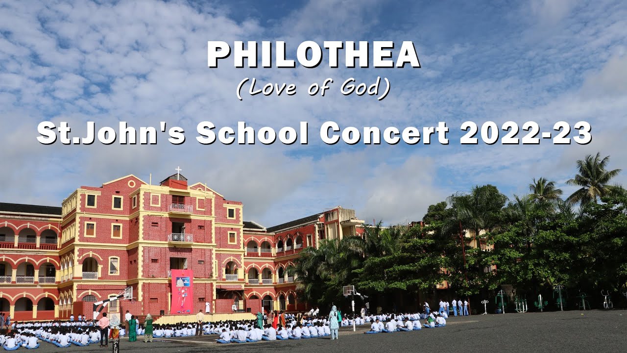 PHILOTHEA (Love of God)St.John's School Concert 2022-23. LIVE - YouTube