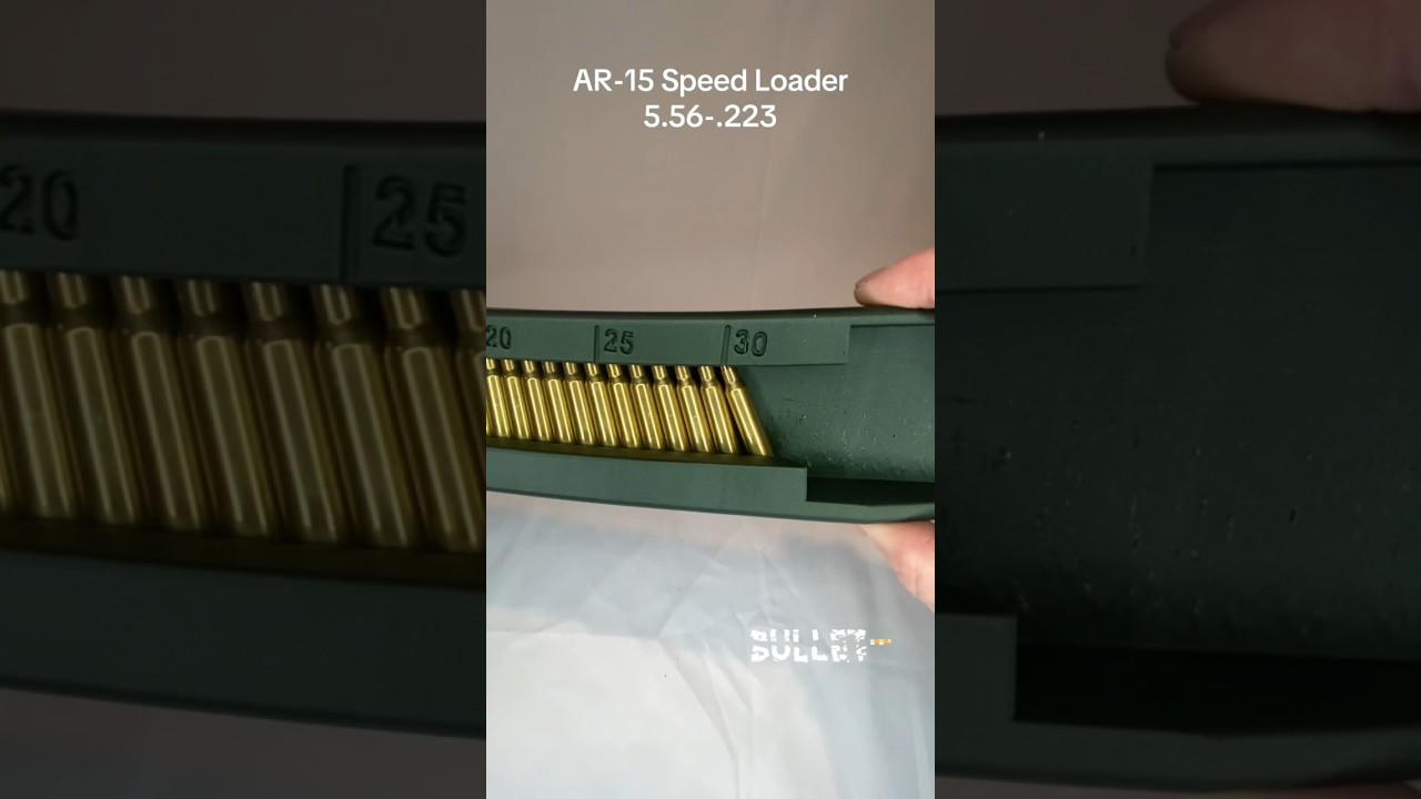 AR-15 Speed Loader https://www.thingiverse.com/thing:5556065 #follow # ...