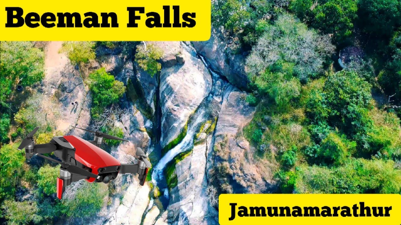 BEEMAN FALLS / Jawadhu Hills - Drone View / Mavic mini 2 - YouTube