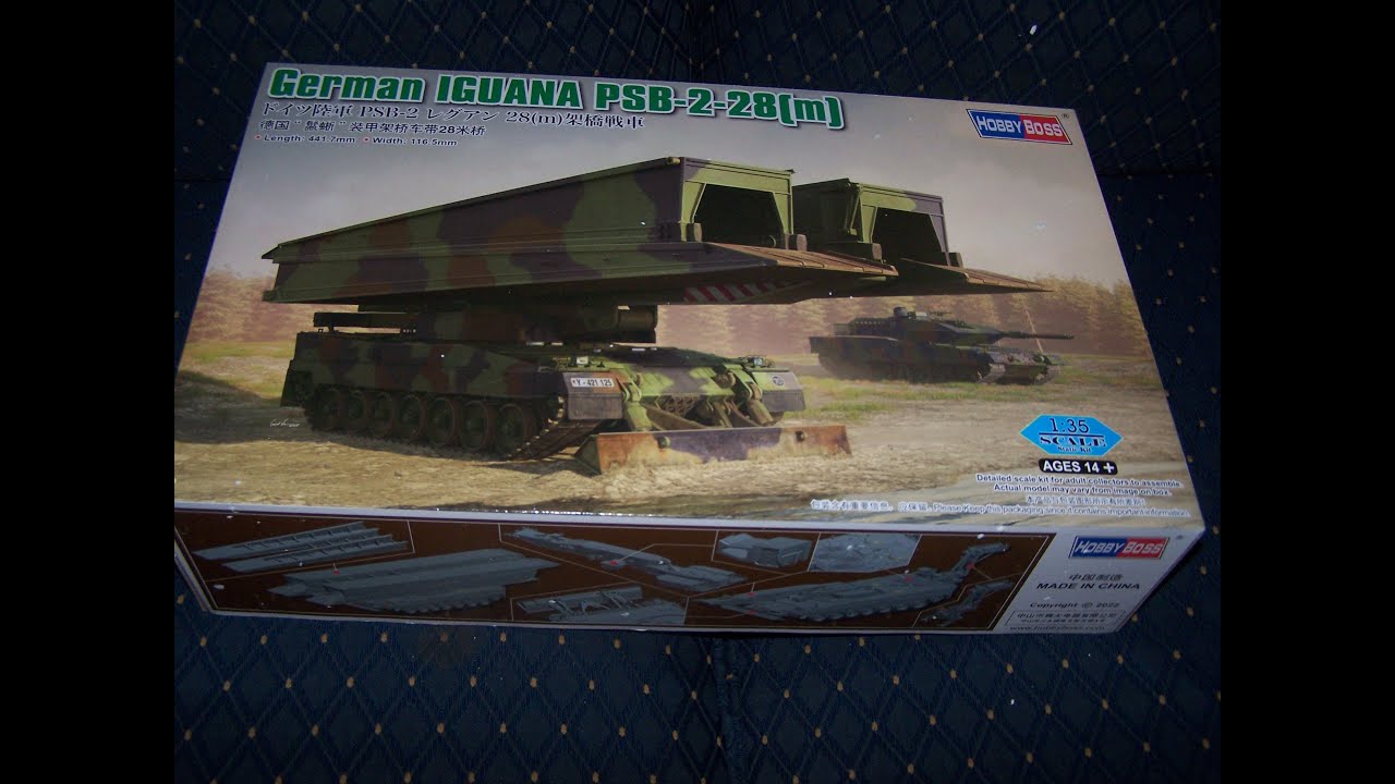 [ UNBOXING ] 'Hobby Boss' 1/35 German "Leguan/Iguana" - PSB 2--28m ...