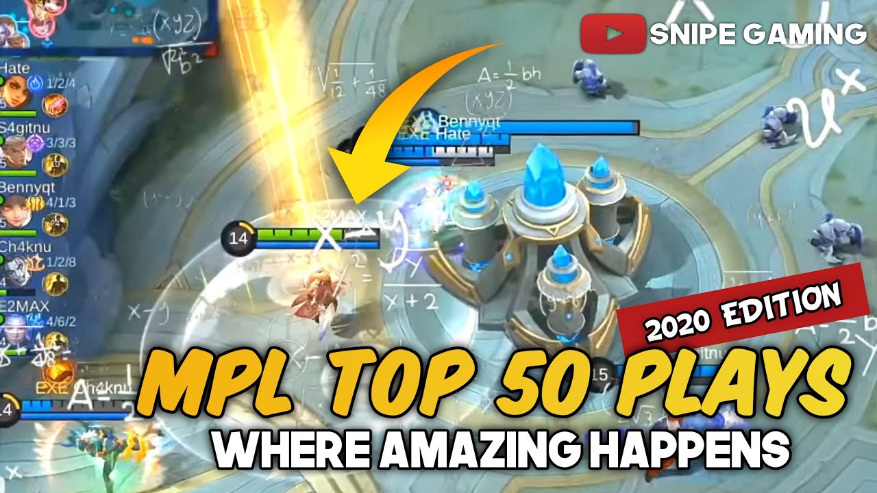 MPL TOP 50 PLAYS OF 2020 "MPL WHERE AMAZING HAPPENS" - YouTube