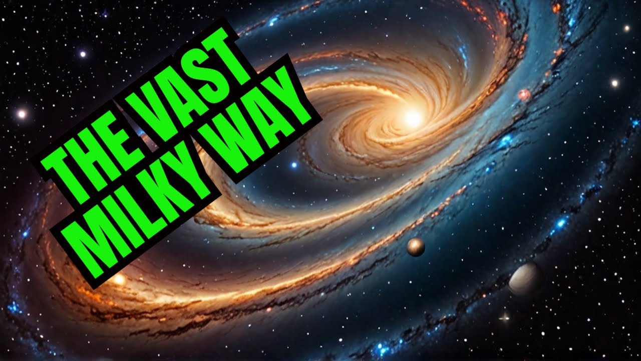 How Big Is the Milky Way? The Scale of Our Galactic Home - YouTube