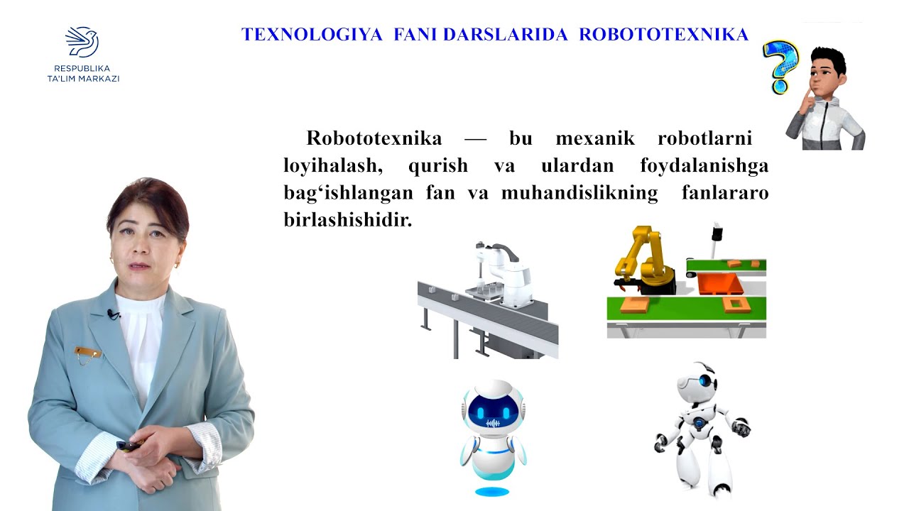 Texnologiya fani darslarida robototexnika - YouTube
