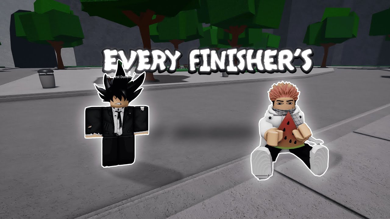 Every Moveset's Finisher In TSB | Roblox - YouTube