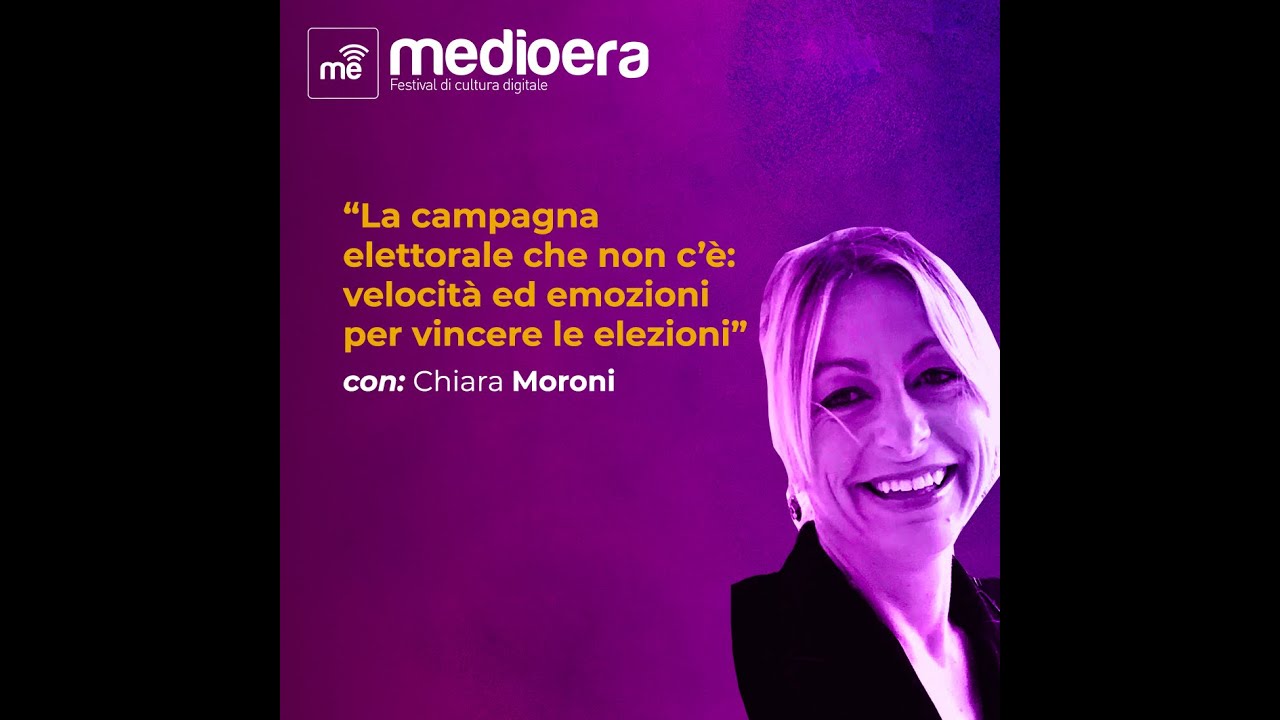 Medioera 2022 - Chiara Moroni - YouTube