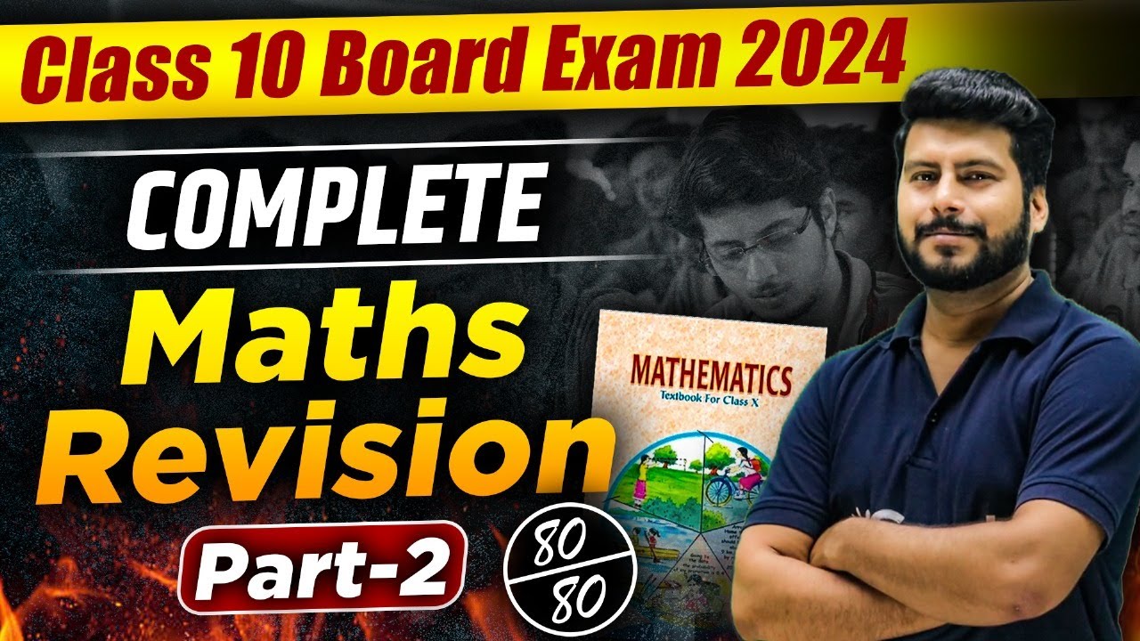 Class 10 Complete Maths Revision Part 2 | Class 10th Maths CBSE ...