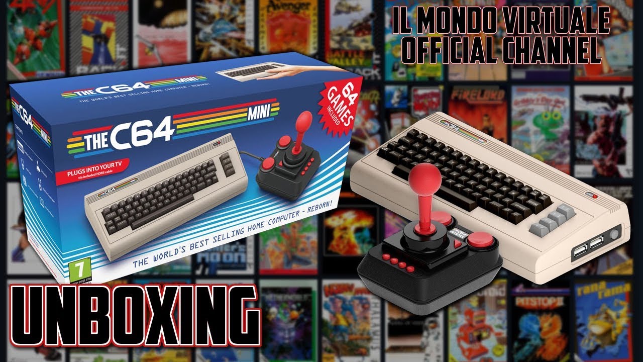 Commodore 64 Mini - The C64 Mini - Unboxing - Ita - YouTube