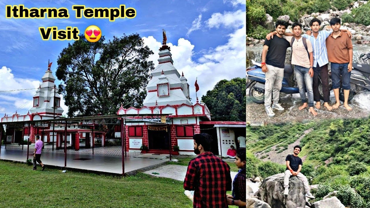 Itharna Temple Visit Ultimate Natura View + Waterfall 🌊😍 - YouTube