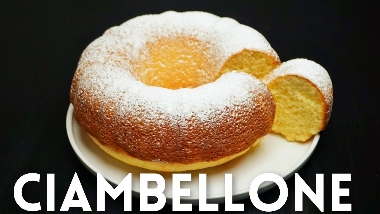 CIAMBELLONE, A Very Fluffy & Delicious Italian Cake | Vanilla Cake | 2 ...