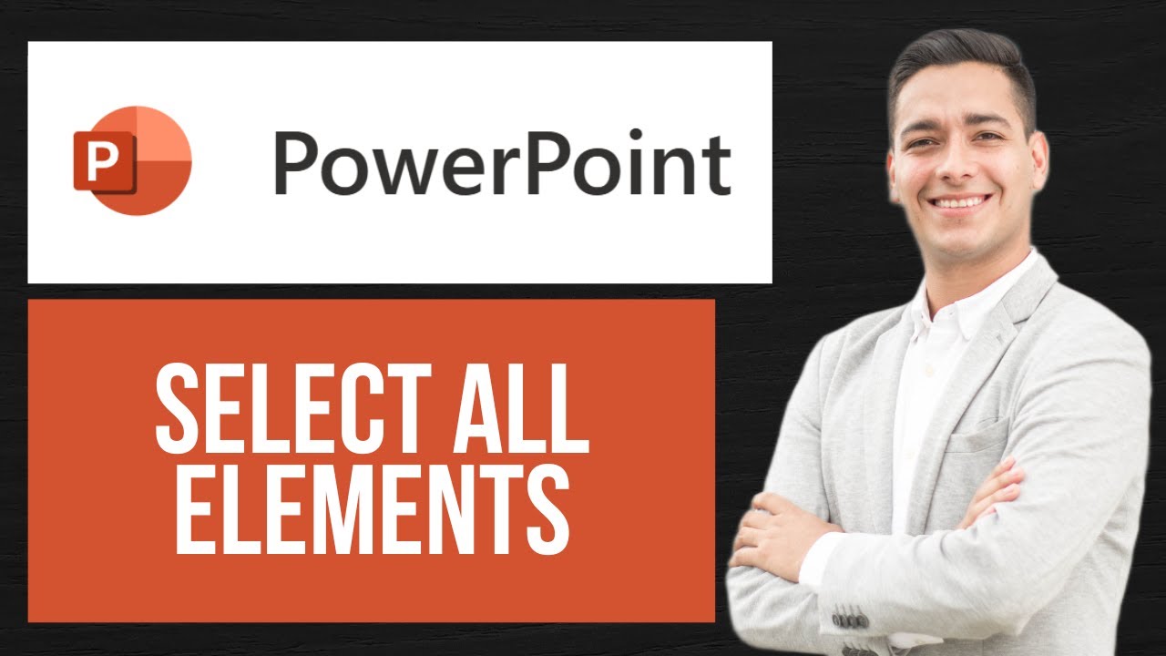 How to Select All Elements in PowerPoint Presentation | Select Tool ...