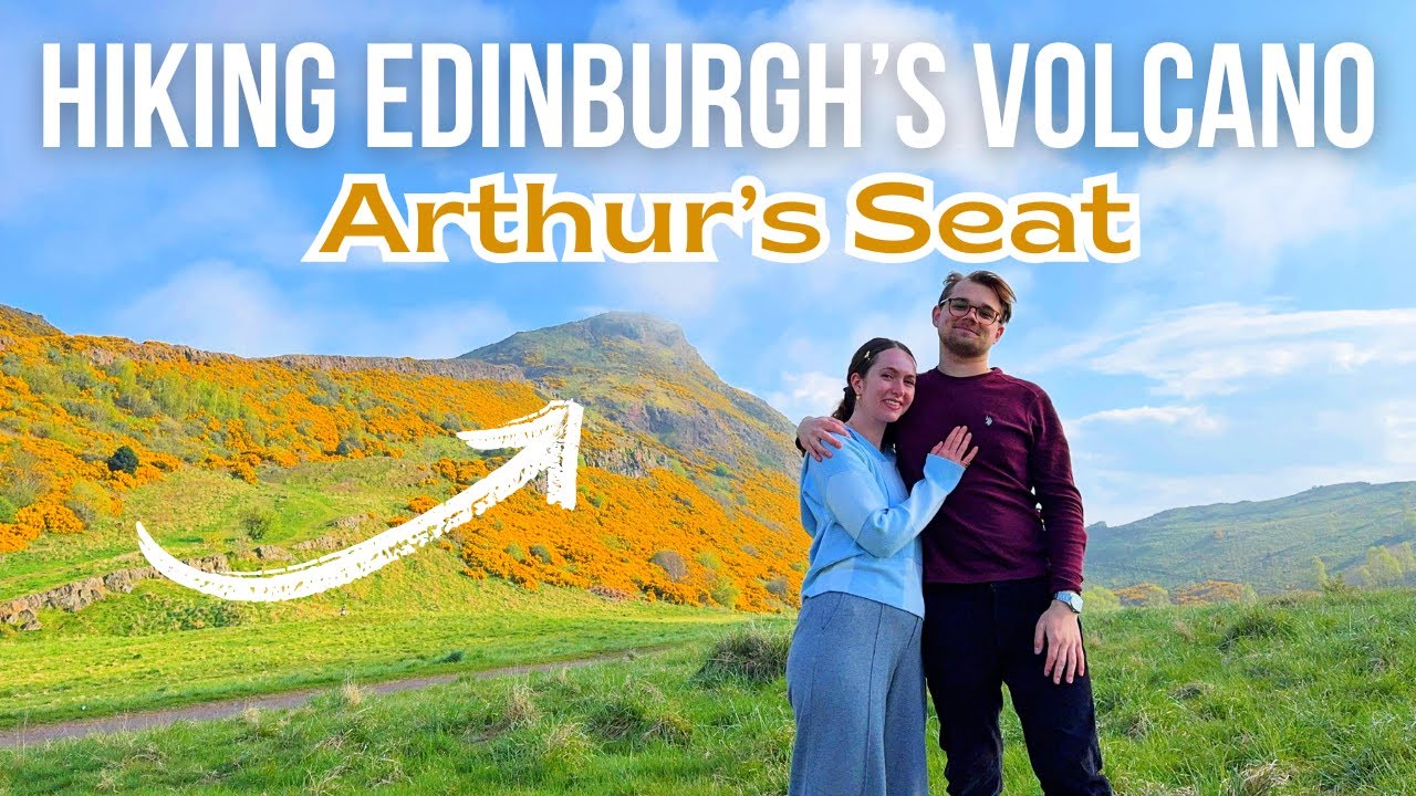 We Climbed a Volcano in Edinburgh, Scotland | Arthur’s Seat Scenic Hike ...