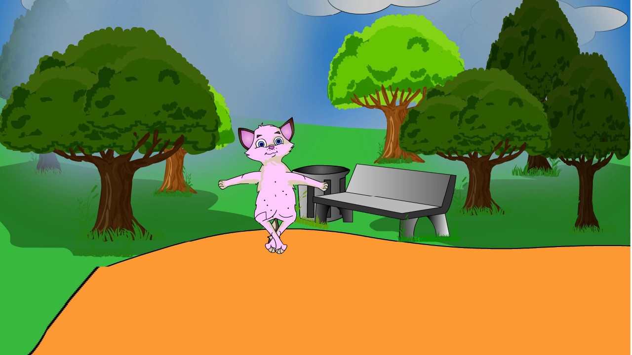 Cat Dance cartoon||#2danimation #Animated with song by #RSArts - YouTube
