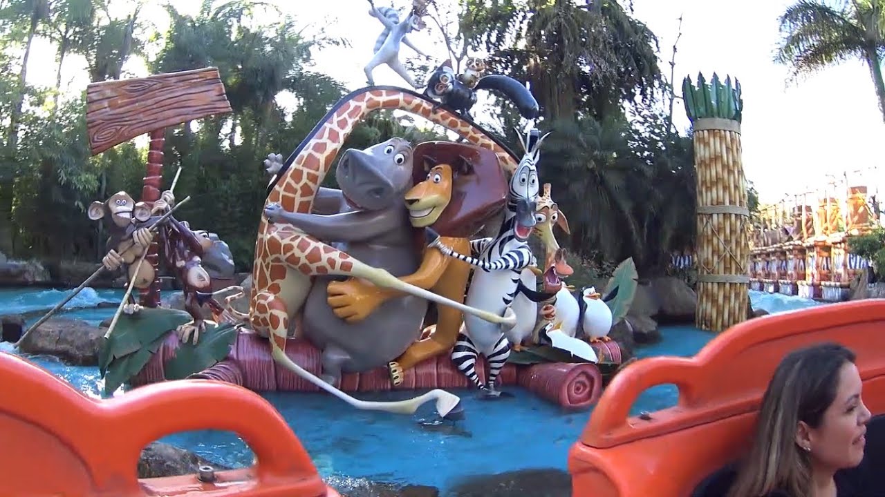Madagascar Crazy River Adventure - Beto Carrero World - YouTube