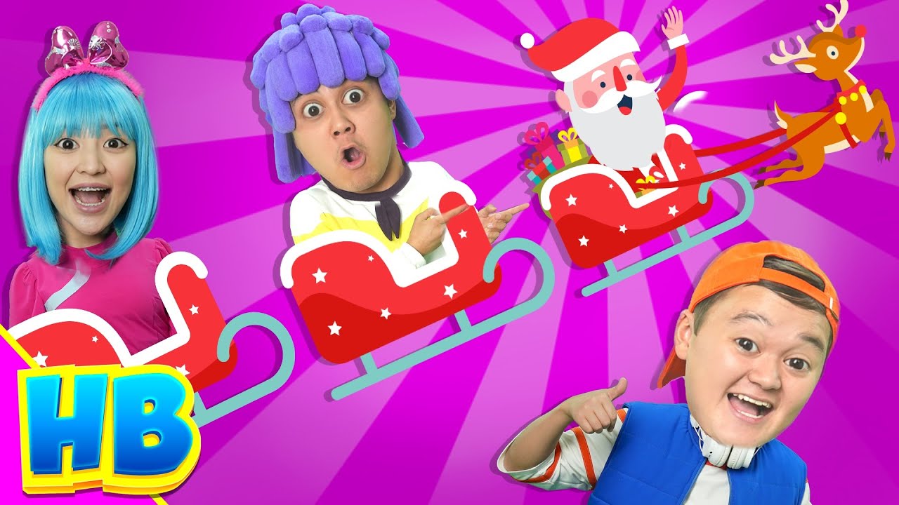The Bells on The Sleigh | Holla Bolla Kids Songs - YouTube